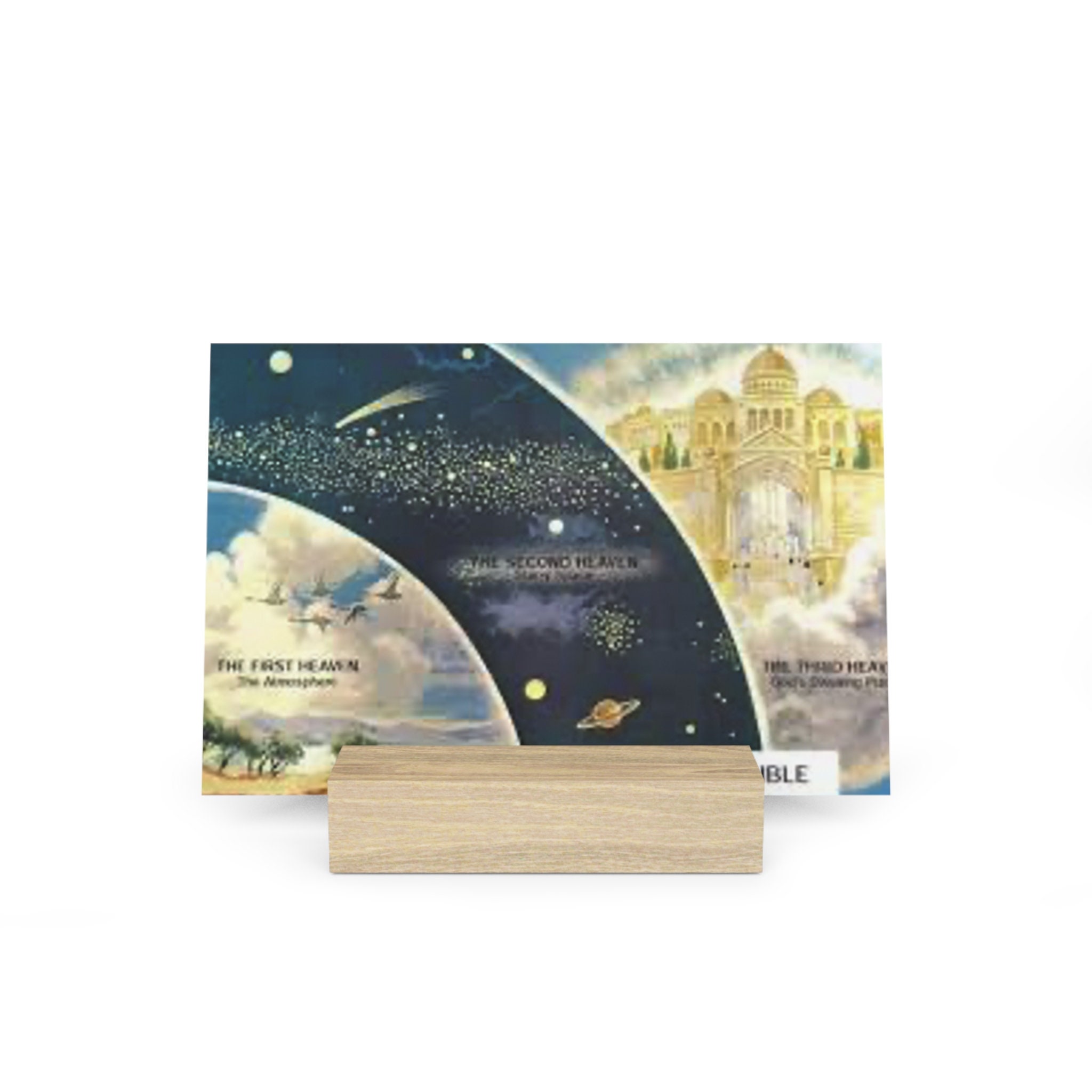 The Three Levels of Heaven Gallery Board With Stand - Etsy