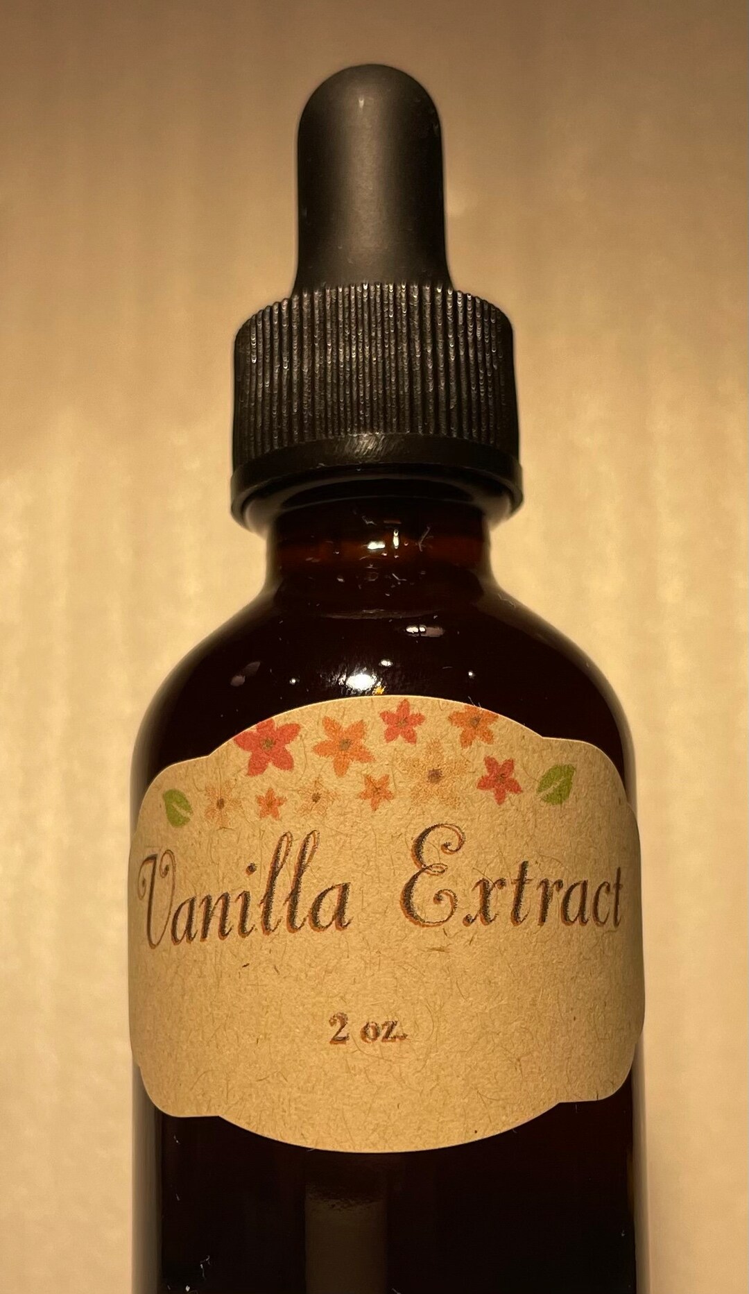 Madagascar Vanilla Extract 2 Oz. Brown Dropper Bottle - Etsy