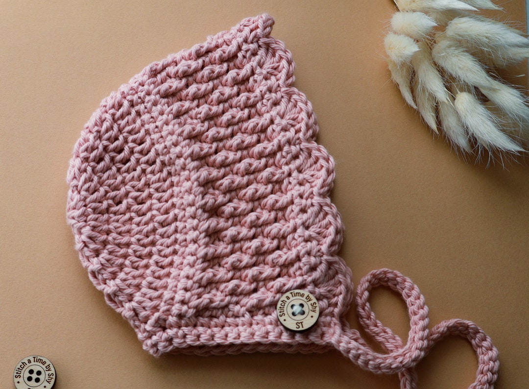 Baby Head Bonnet, Crochet Head Bonnet, Newborn Head Bonnets, Newborn ...