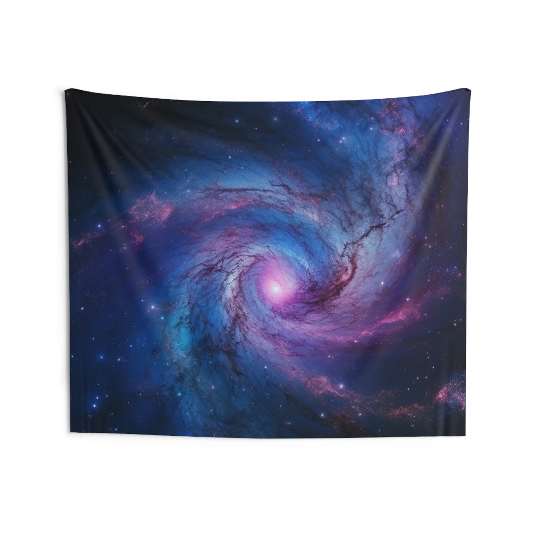 Trippy Psychedelic Space Indoor Wall Tapestries Rave Fashion Trendy ...