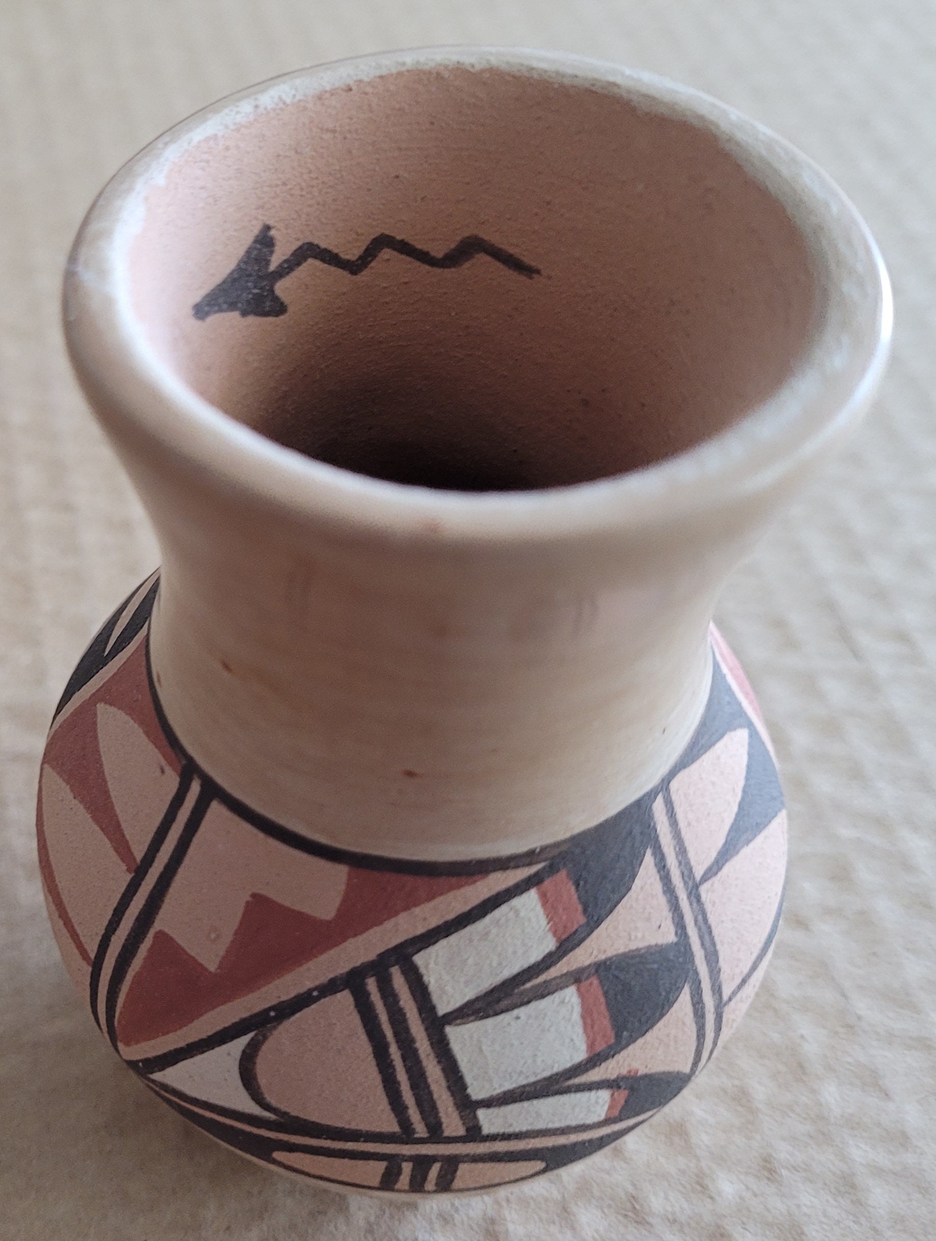 Native American Pottery by Juanita C Fragua 5-inch Seed Pot - Etsy