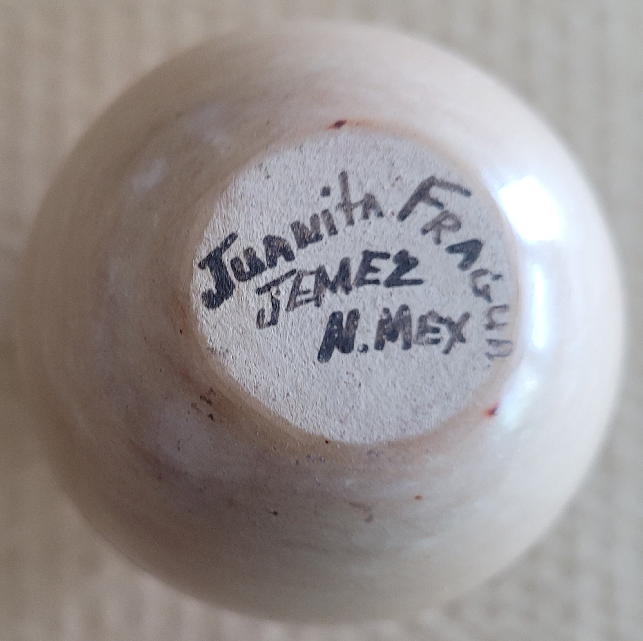 Native American Pottery by Juanita C Fragua - 5-inch Seed Pot - Etsy