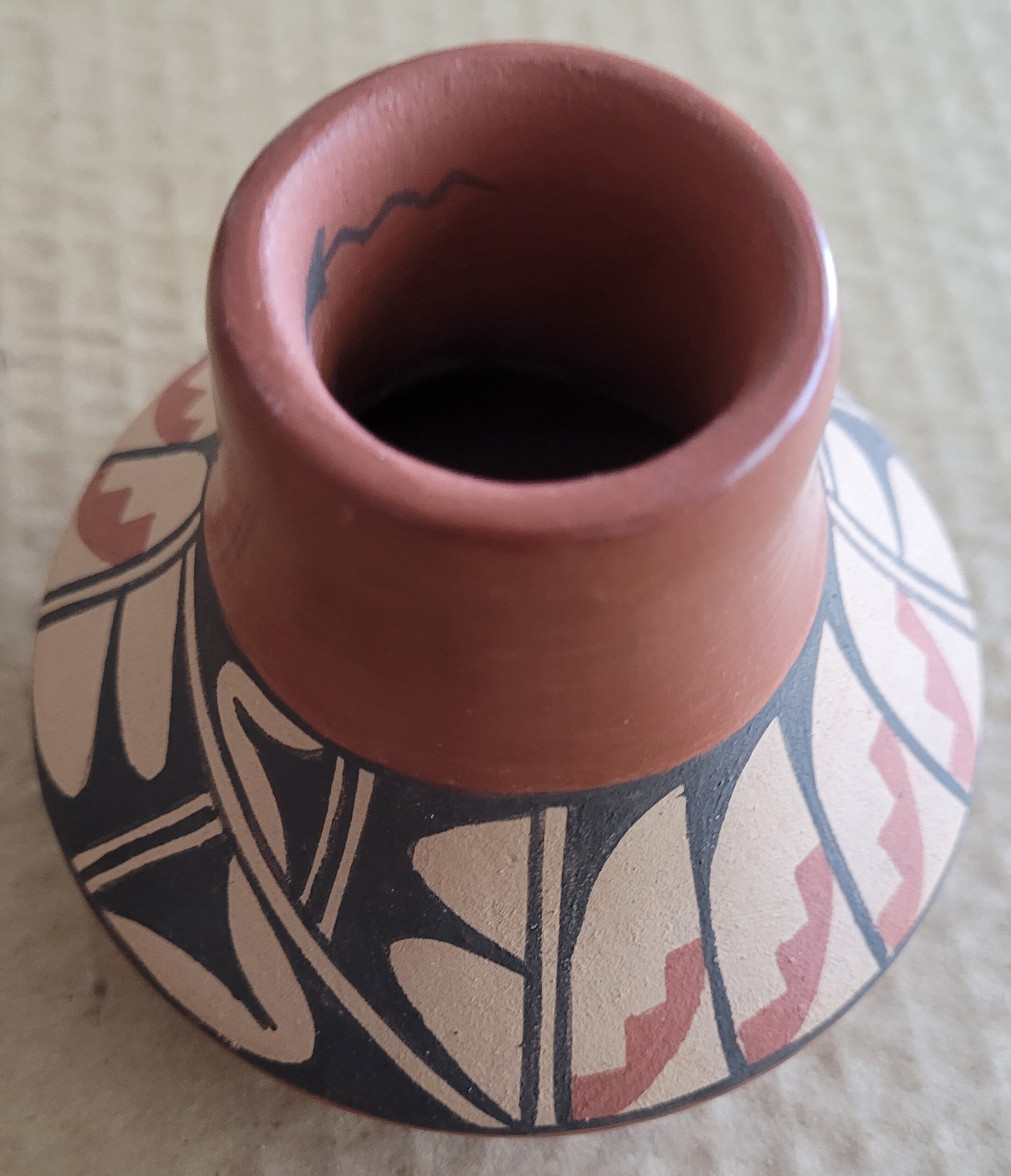 Native American Pottery by Juanita C Fragua - 4-inch Seed Pot - Etsy