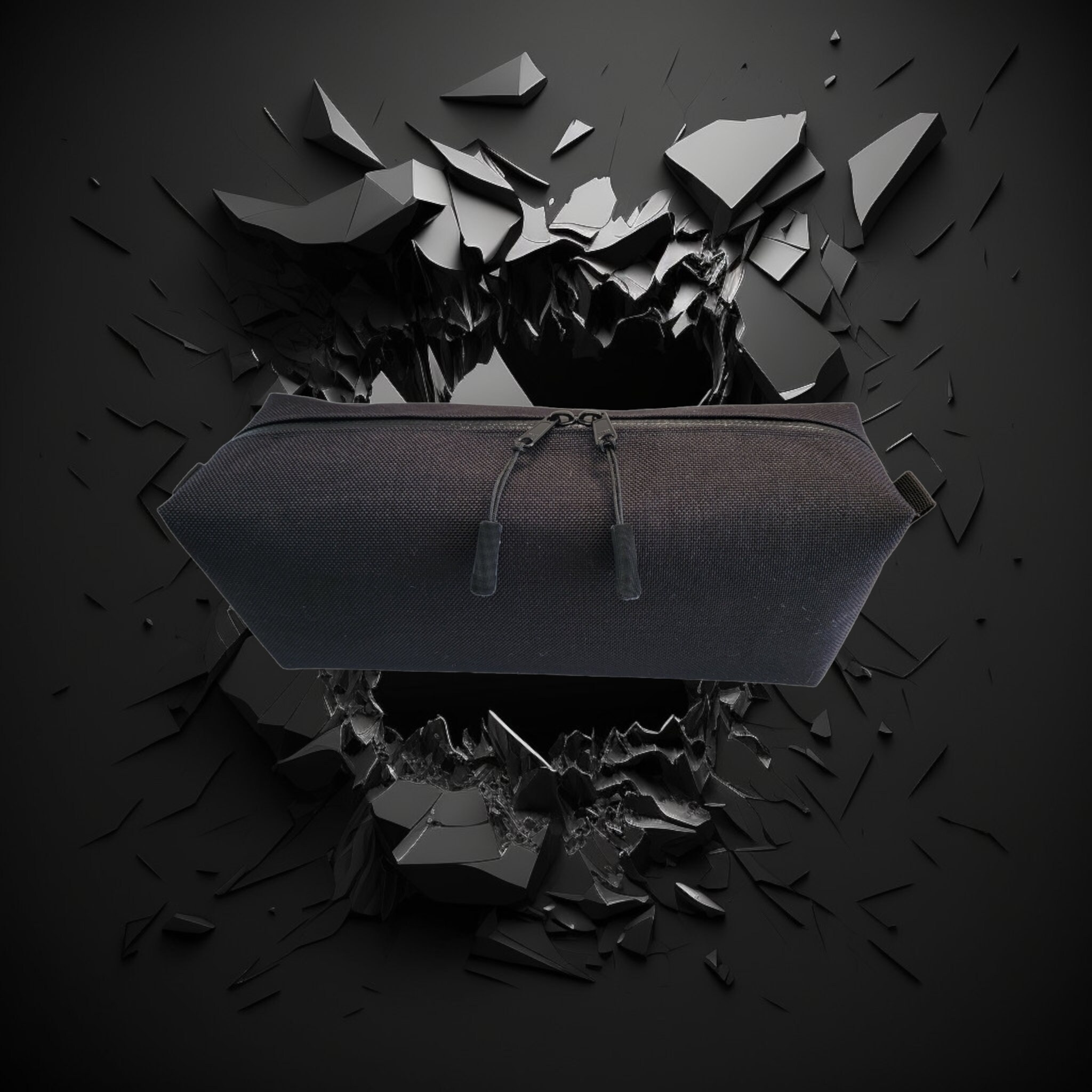 1000D Cordura Midnight Black Cache Pack - Etsy