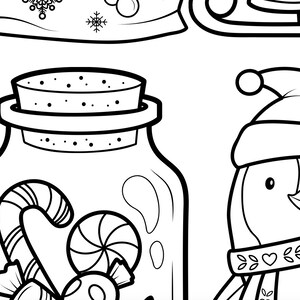 Holiday Coloring Sheet Bundle - Etsy