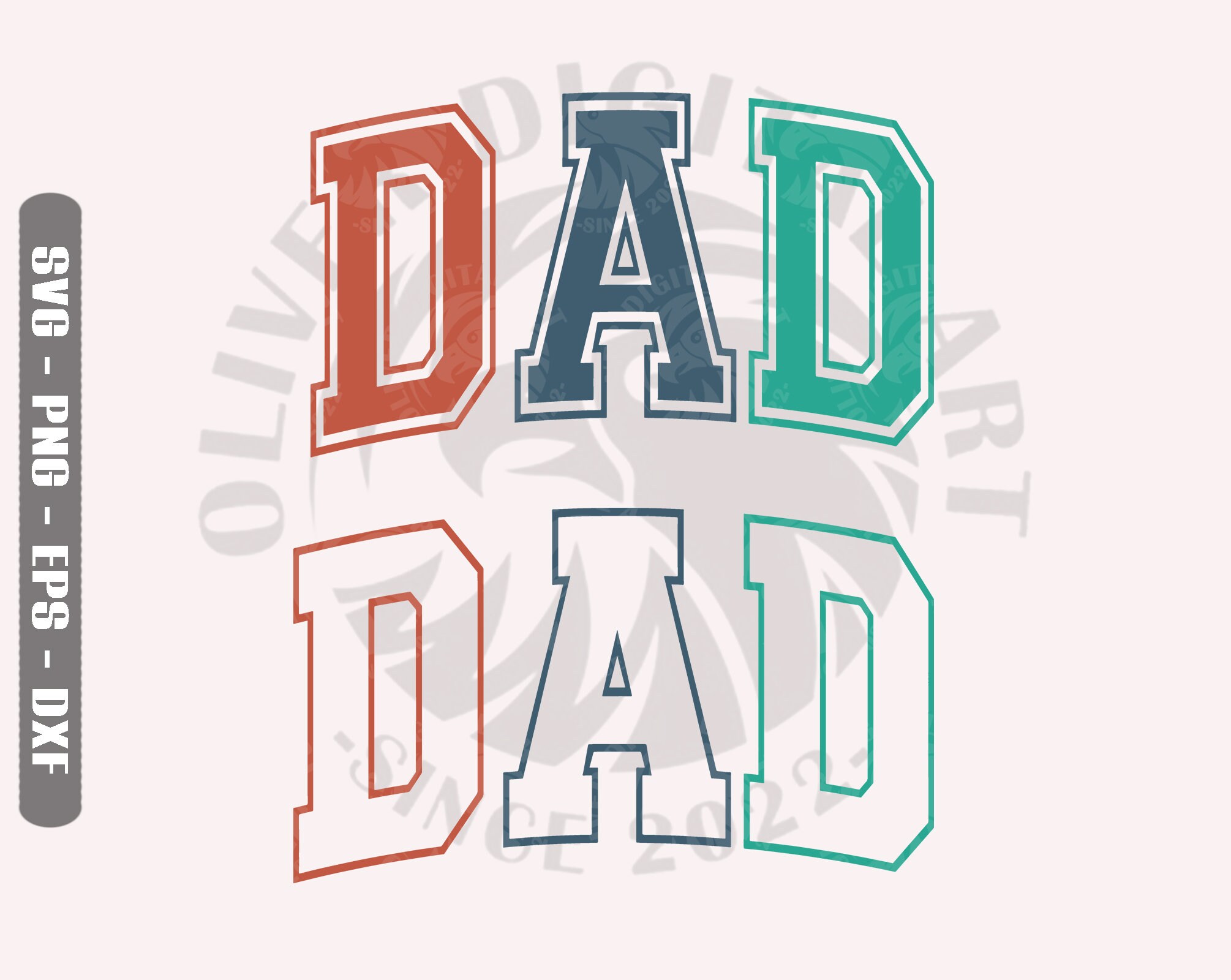 Varsity Dad Svg Dad Varsity Outline Svg Dad Svg Png Dad - Etsy Ireland