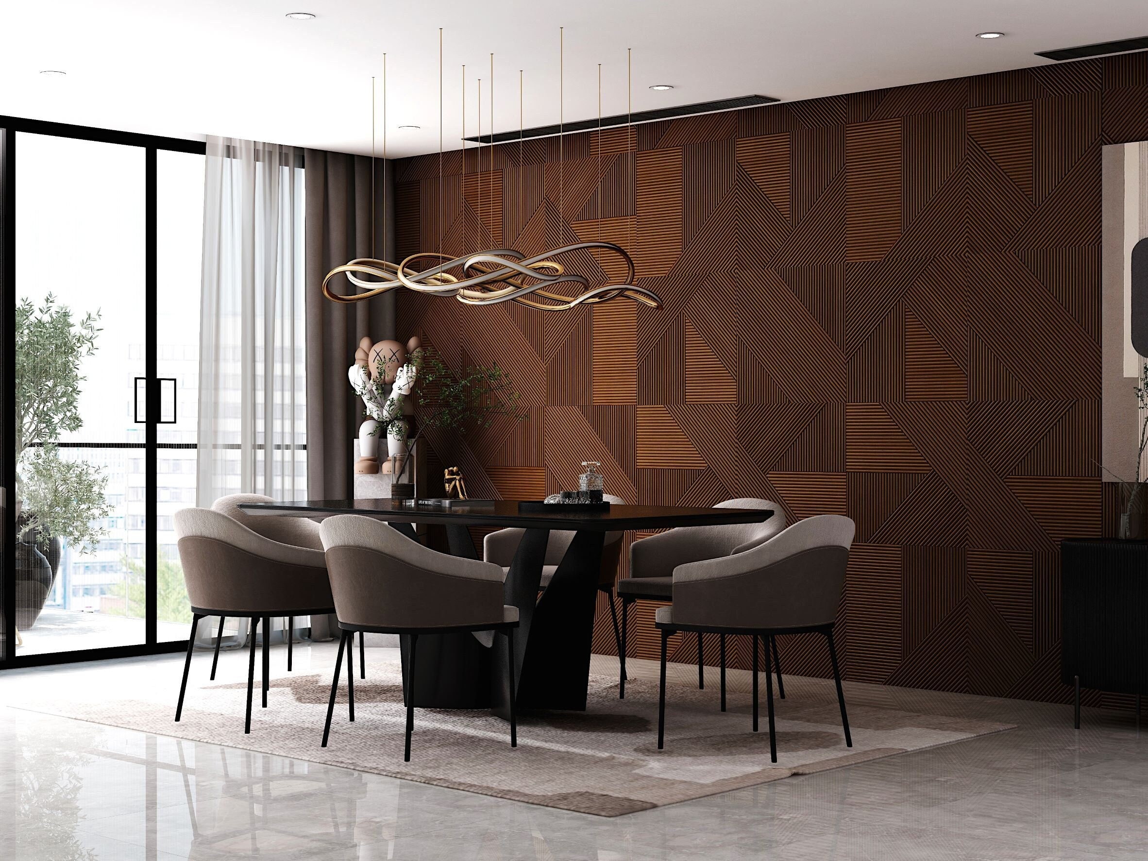 ARQ® Natural Solid Wood Wall Panels by WOODARQ - Etsy
