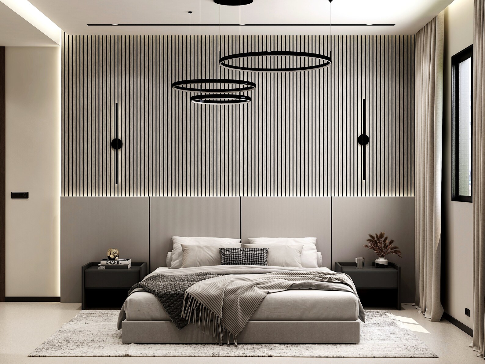 ARQ Acoustic Wood Wall Panel Slats for Interior Wall Decor | Set of 2 ...