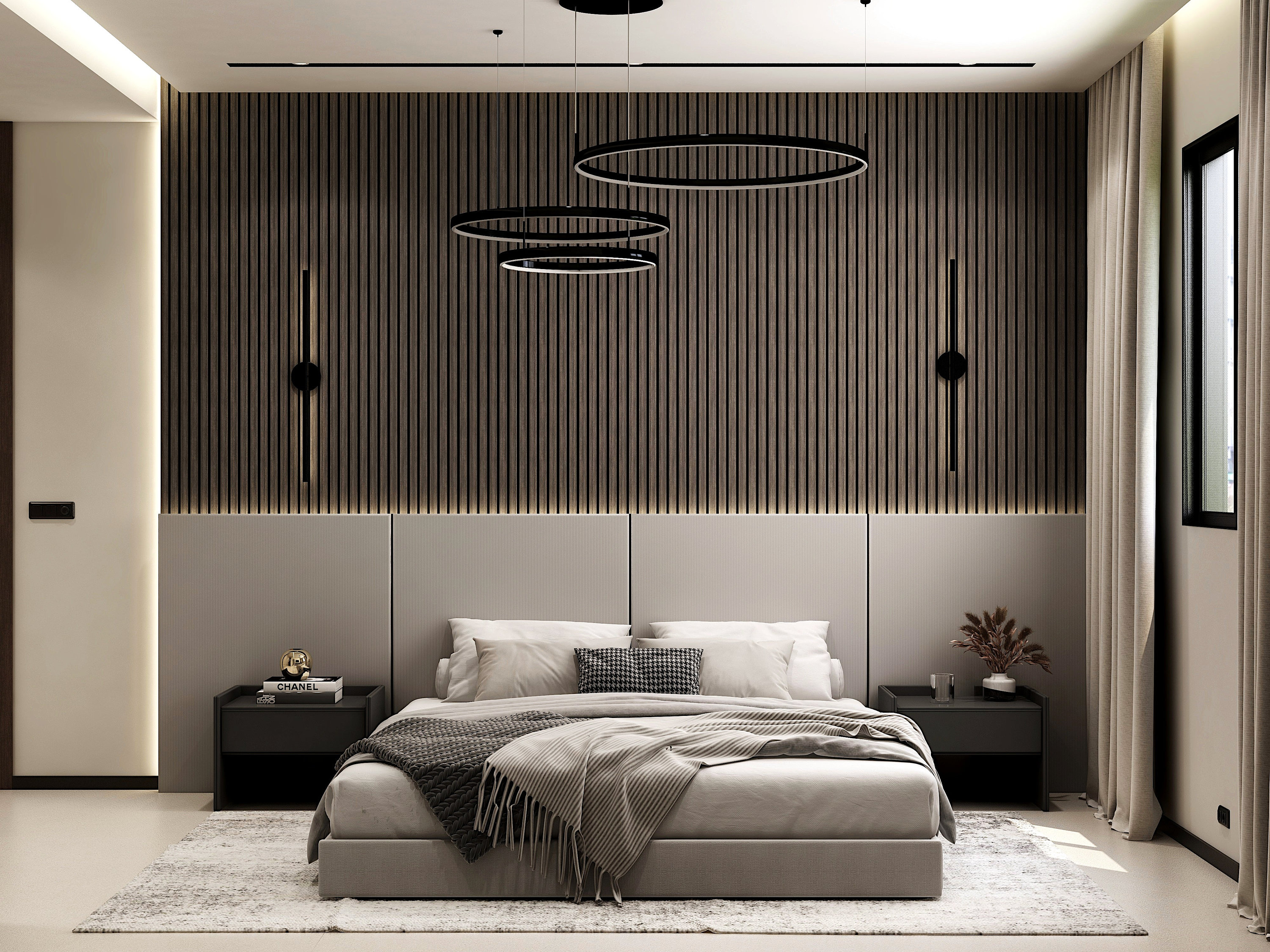 ARQ Acoustic Wood Wall Panel Slats for Interior Wall Decor | Set of 2 ...