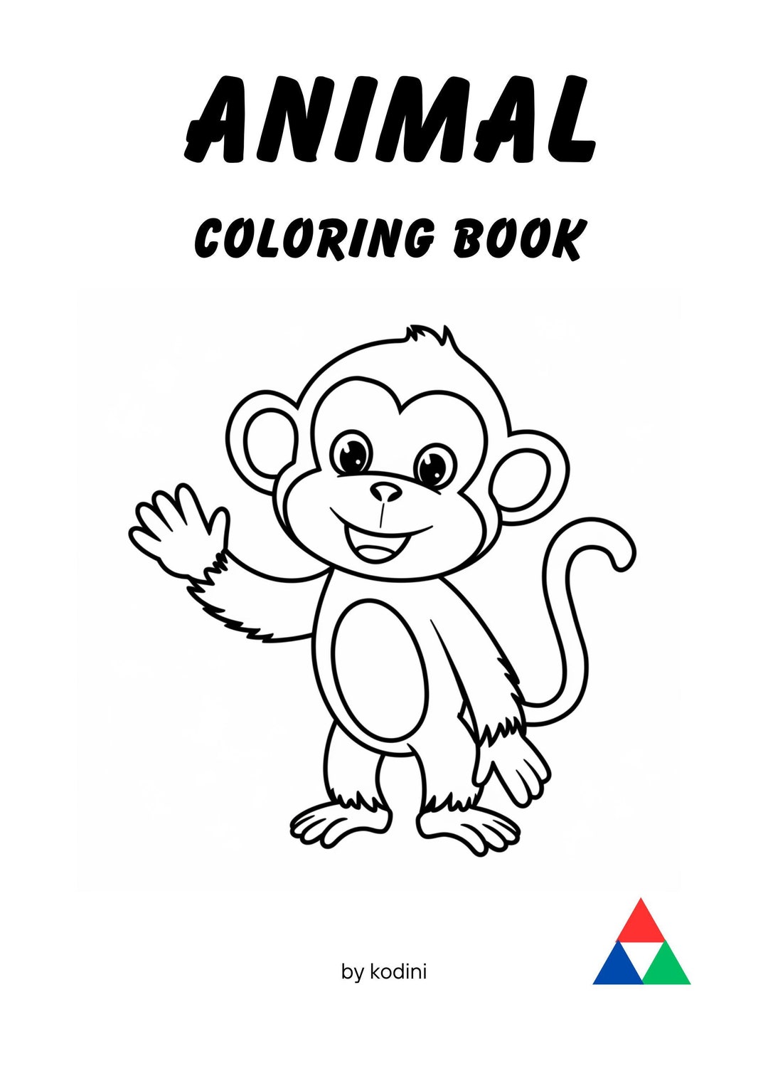 12 Pages of Print Templates for Coloring Books, Digital Download, PDF ...