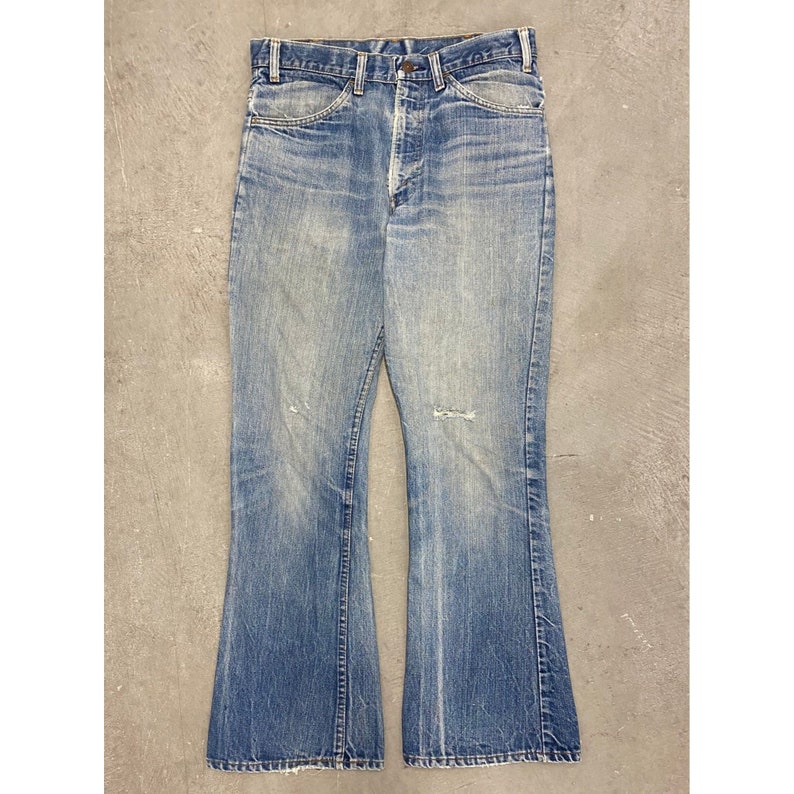 RARE Faded Orange Tab Levi's 646 Bell Bottoms Flared Jeans Denim Pants 32/30 - Etsy