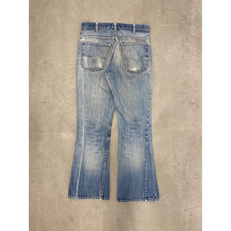 RARE Faded Orange Tab Levi's 646 Bell Bottoms Flared Jeans Denim Pants 32/30 - Etsy