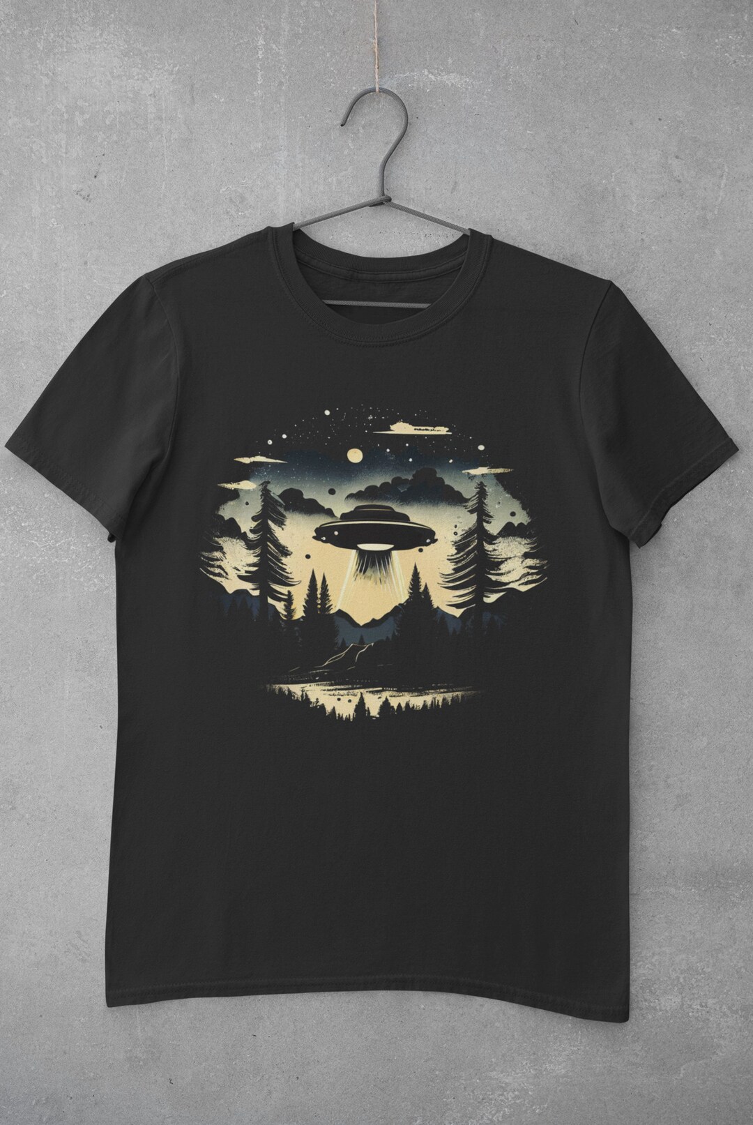 UFO Mountains Shirt, UFO Tee, Ufo Tshirt, Space Tshirt, Shirt for Women ...