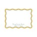 Wavy Scalloped Stationery, Custom Personalized Stationery, Scalloped ...