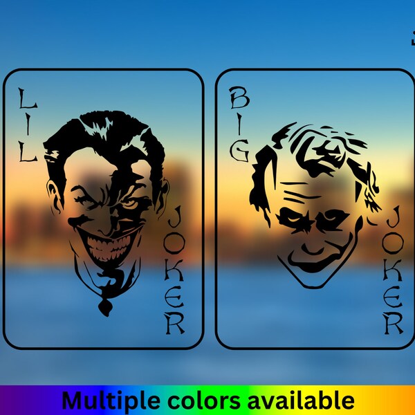 Joker Decal - Etsy