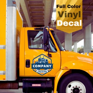 Custom Logo for Trucking Company Decal, Personalized Logo for ...