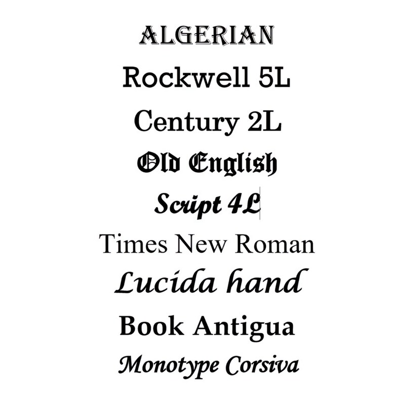 Engraved Plate, Personalized, Custom Size - Etsy