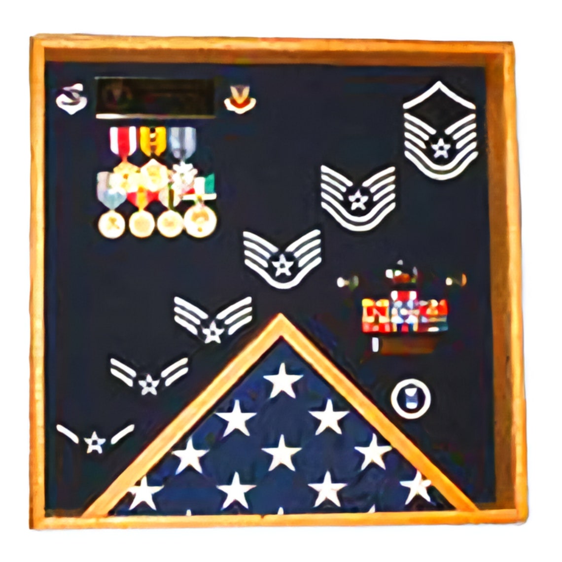 Shadow Box Display Case, Square, Memorabilia Wooden Case - Etsy