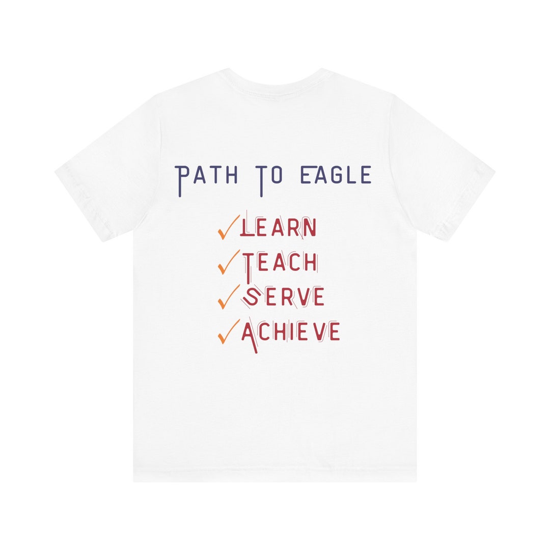 Path to Eagle Boy Scouts Scouting America Unisex Tee Shirt - Scout, Boy ...