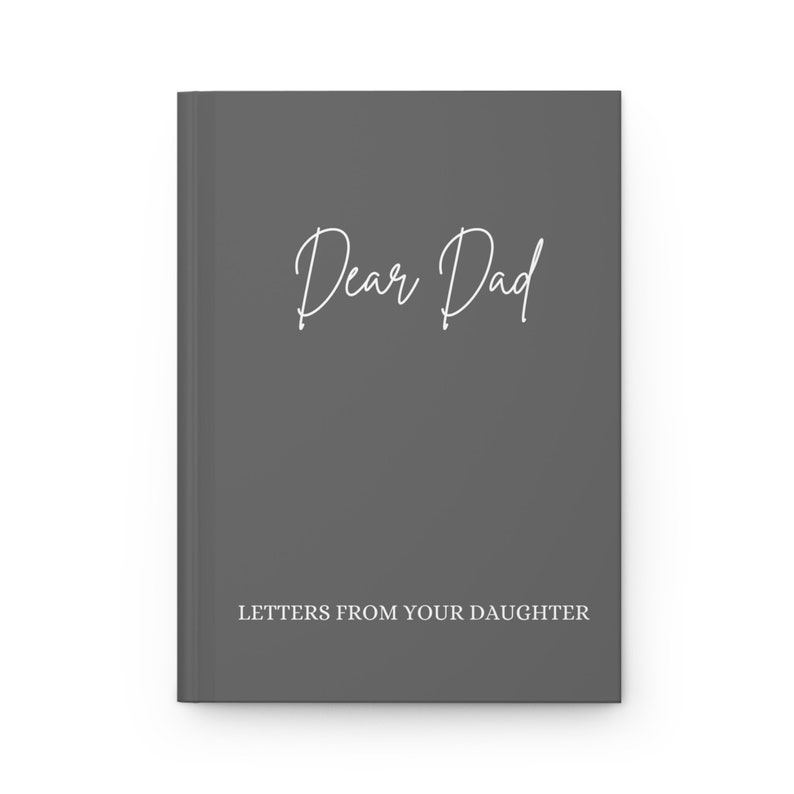 Dear Dad Letters From Your Daughter Hardcover Journal Matte Father's ...