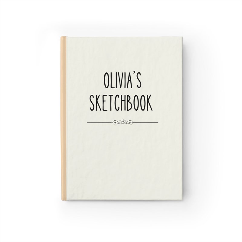 Custom Sketchbook - Etsy