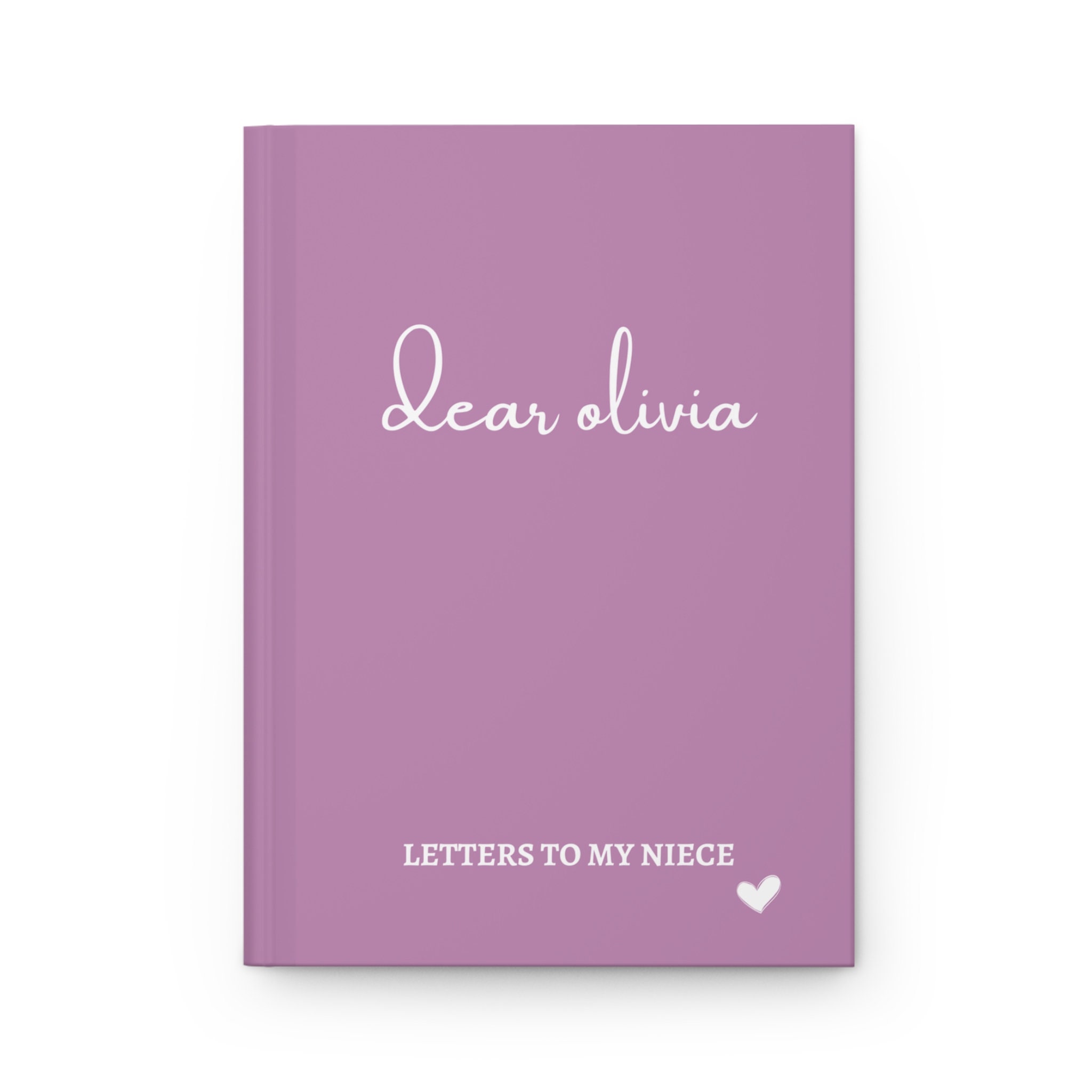 Niece Hardcover Journal Matte Letters to My Niece From Aunt Notebook - Etsy