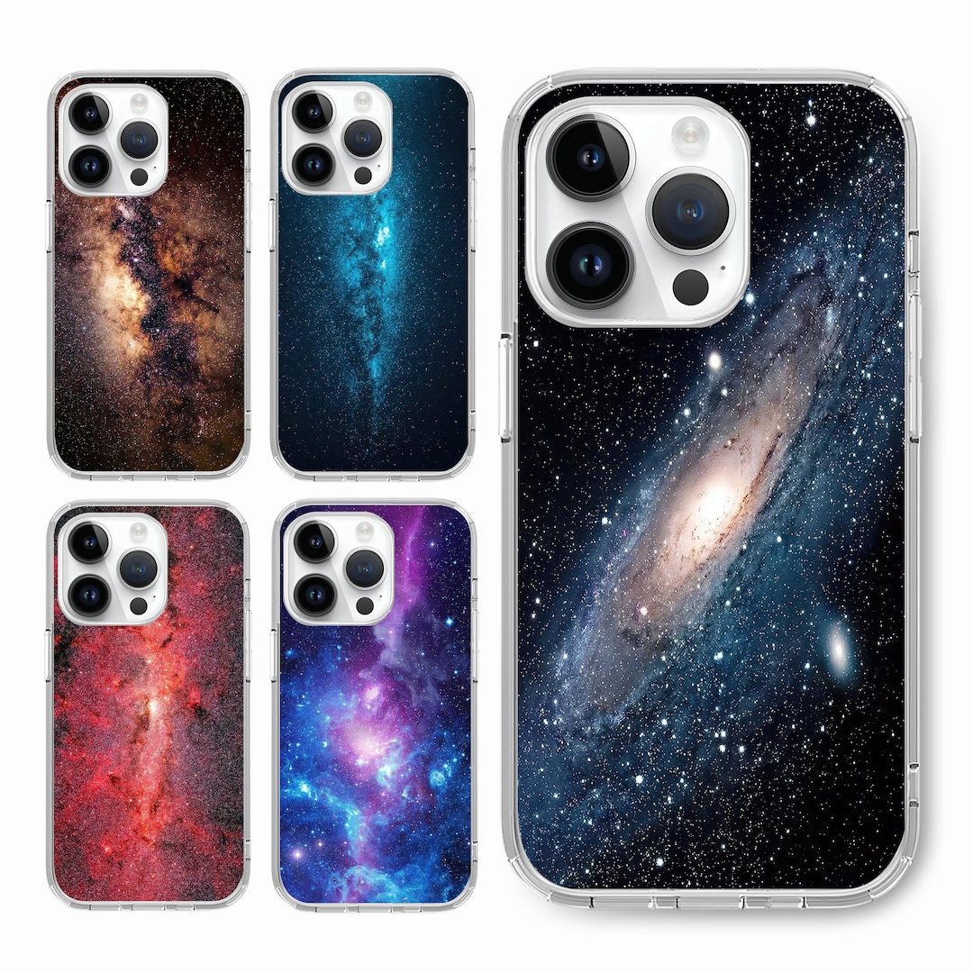 Galaxy Space Milkyway Nebula Phone Case for iPhone 17 16 15 14 13 Pro ...