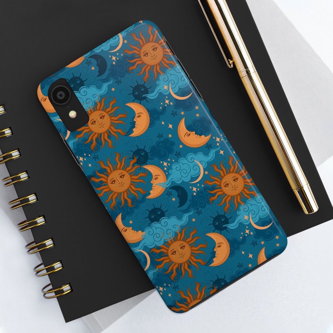 Sun Moon Phone Case for iPhone 15 Plus 14 Max 13 Pro 12 11 XS - Etsy