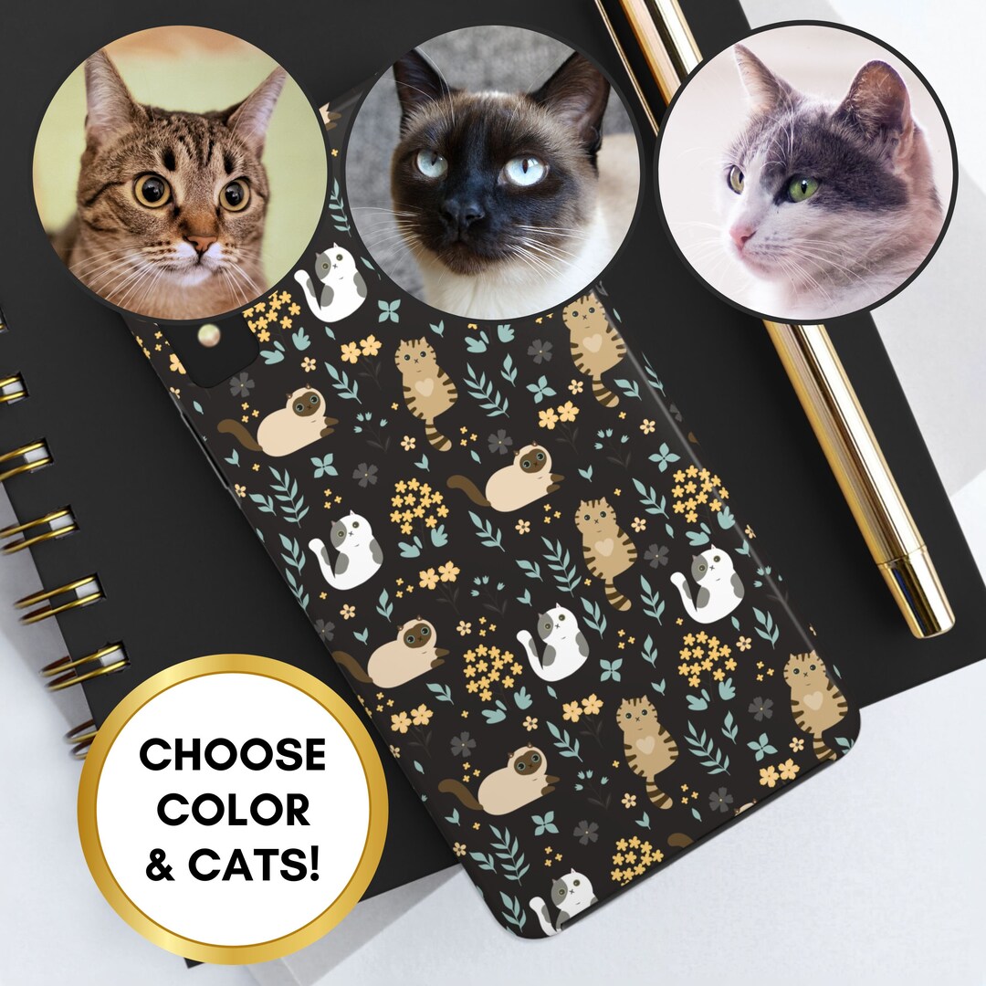 Custom Cat iPhone Case for 15 Phone 14 Max 13 Pro 12 11 XS - Etsy UK