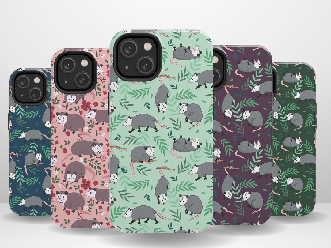 Possum Phone Case, Cute Opossum Gift, Funny Opossum Lover Gift, Funny ...