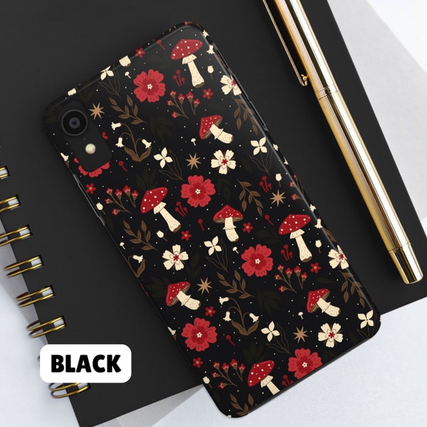 Cottagecore Mushroom Phone Case - Etsy