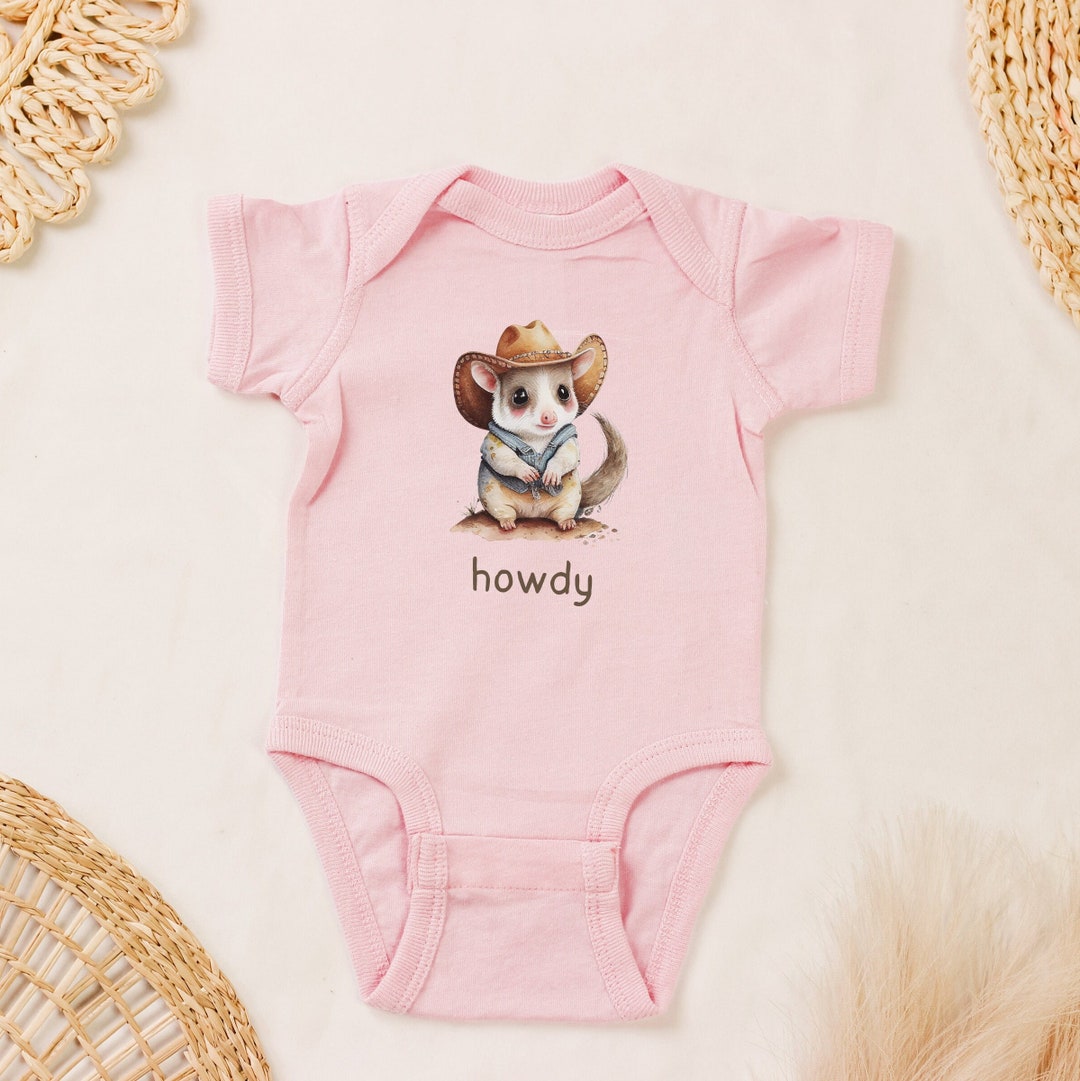Baby Girl Home Coming Outfit Howdy Baby Bodysuit Cowgirl - Etsy