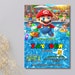 Super Mario Pool Birthday Invitation, Super Mario Pool Party Invitation ...