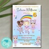 Digital Encanto Beach Party Birthday Invitation, Summer Beach Party ...