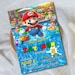 Super Mario Pool Birthday Invitation, Super Mario Pool Party Invitation ...
