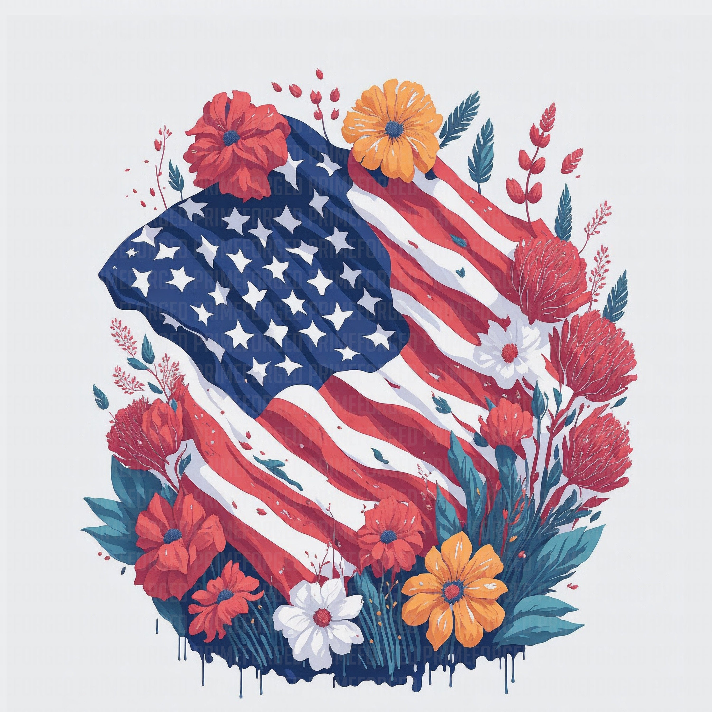 4 Memorial Day PNG Patterns Digital Designs and Illustrations - Etsy