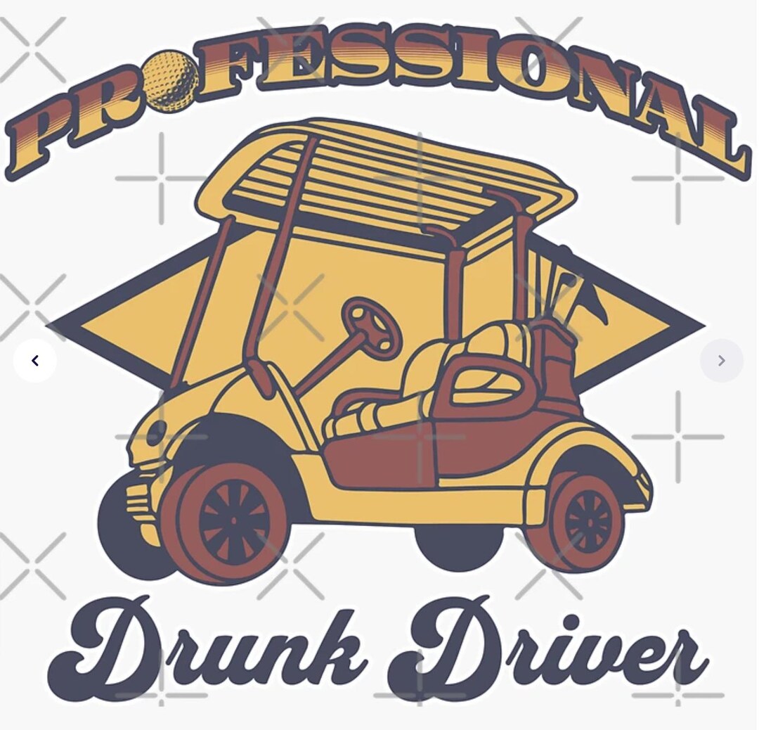 Professional Drunk Driver Golf Digital Download - Etsy