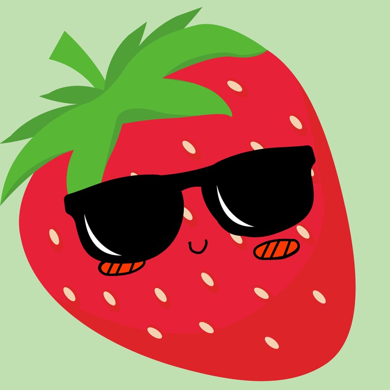 Strawberry Themed Twitch Subscriber Badges - Show Your Support in Style ...