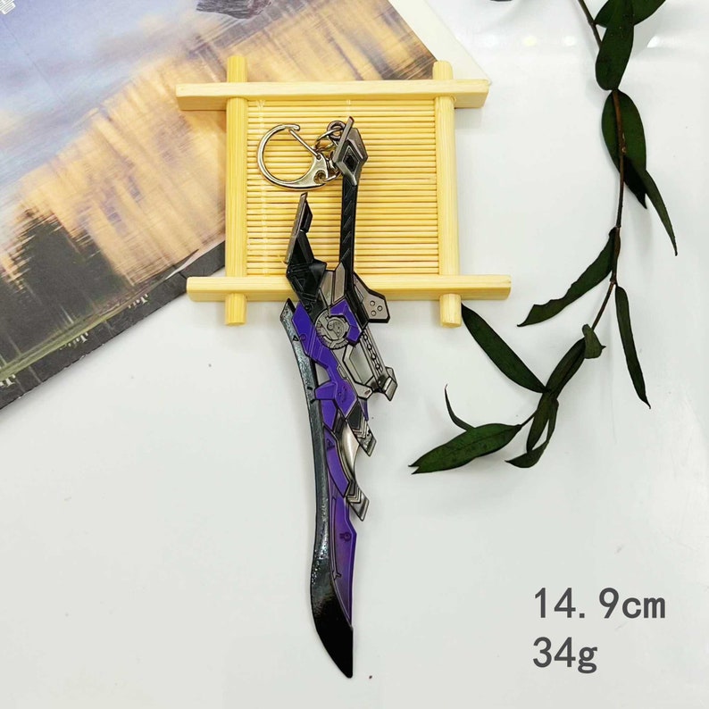 Honkai Star Rail HSR Weapon Keychains Star Rail Blades Sword - Etsy