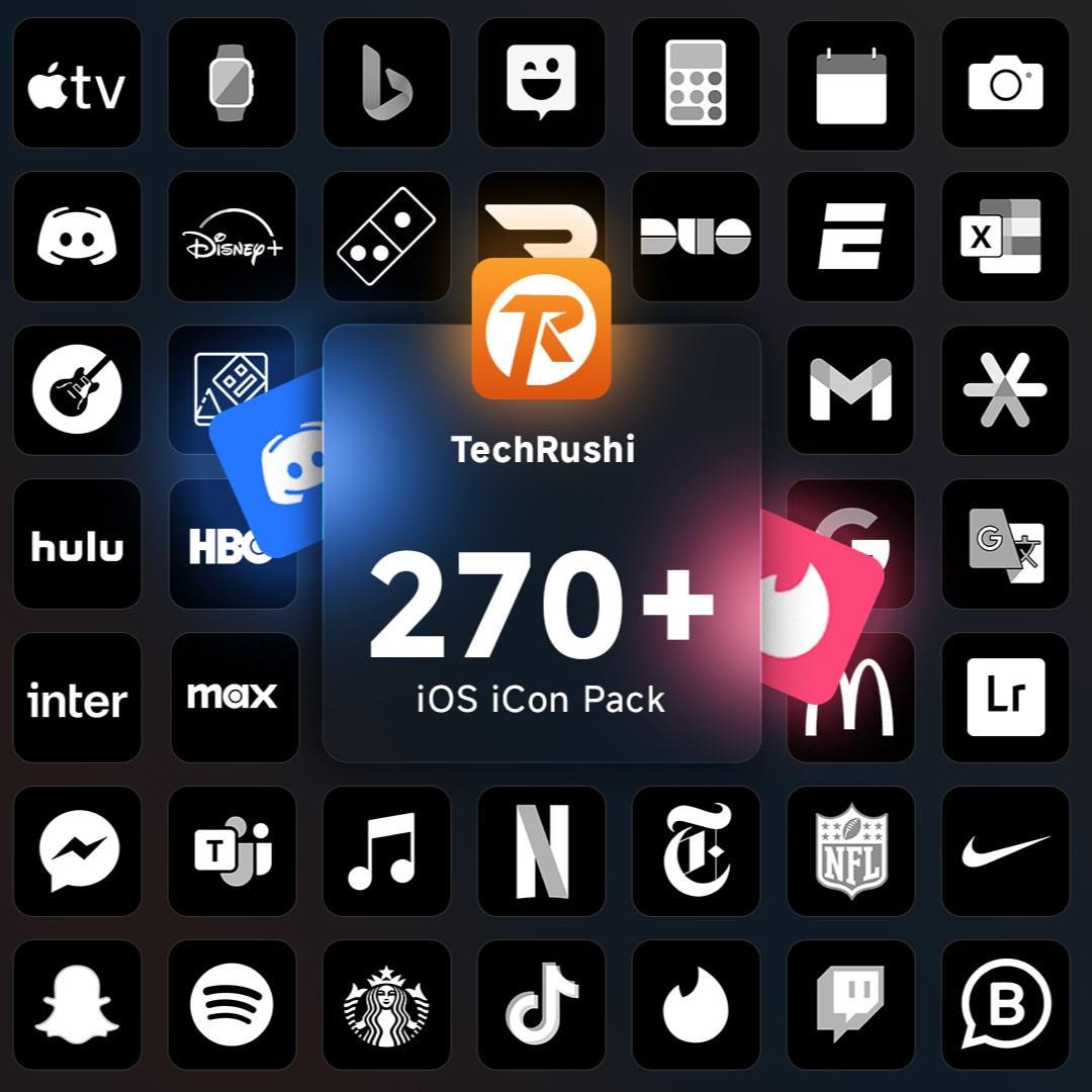270 Minimal Ios 18 & Ipados 18 Icon Pack Aesthetic Wallpapers BUNDLE ...