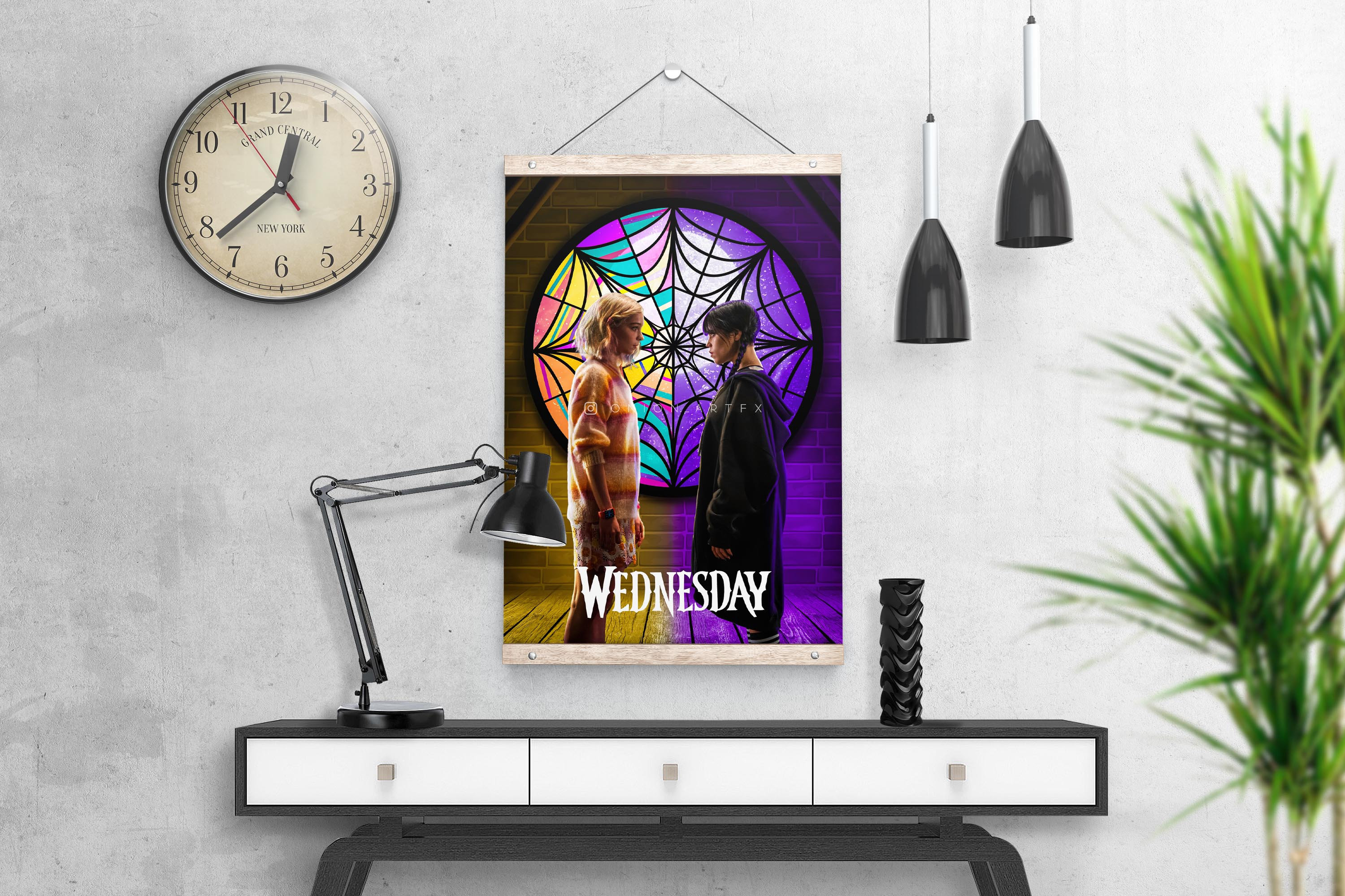 Wednesday Enid Poster