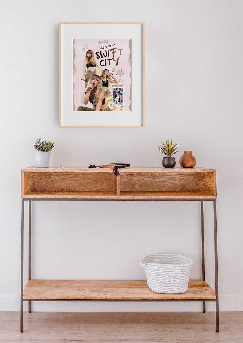 Taylor Swift Poster, the Eras Tour Digital Download Printable Wall Art ...