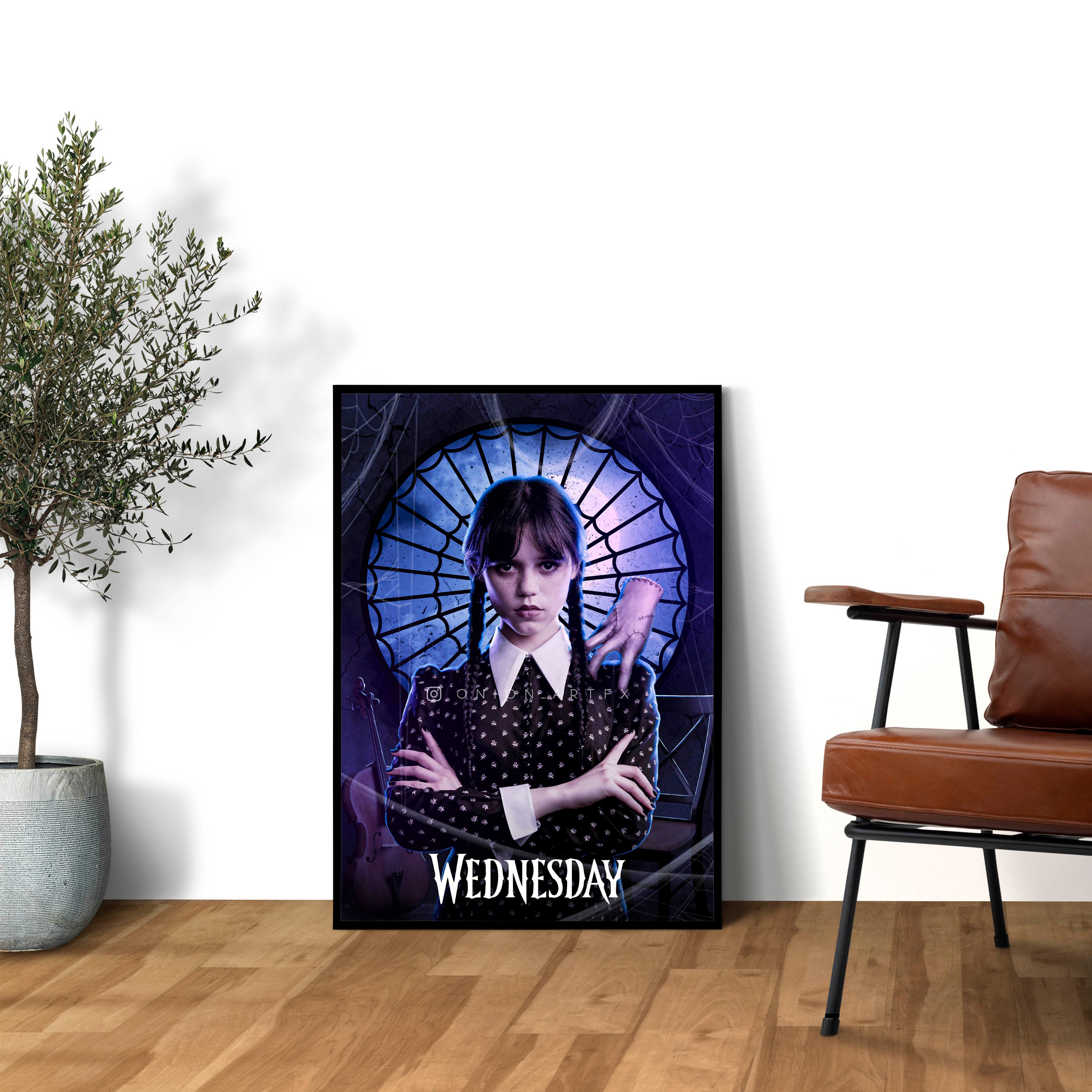 Wednesday Poster, Wednesday Addams Downloadable Art sold by Сергей ...