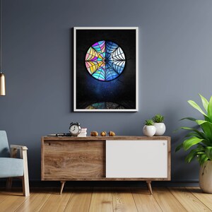 Nevermore Academy Window Poster, Fully Printed Wednesday Addams Poster ...