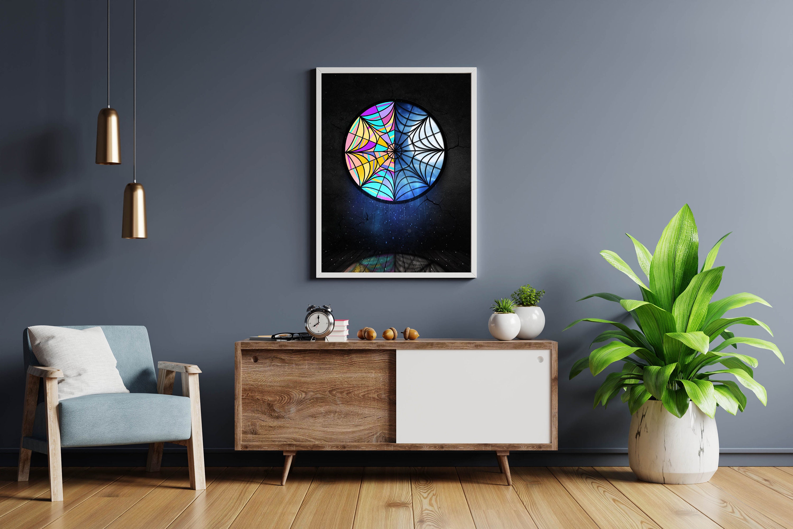 Nevermore Academy Window Poster, Fully Printed Wednesday Addams Poster ...