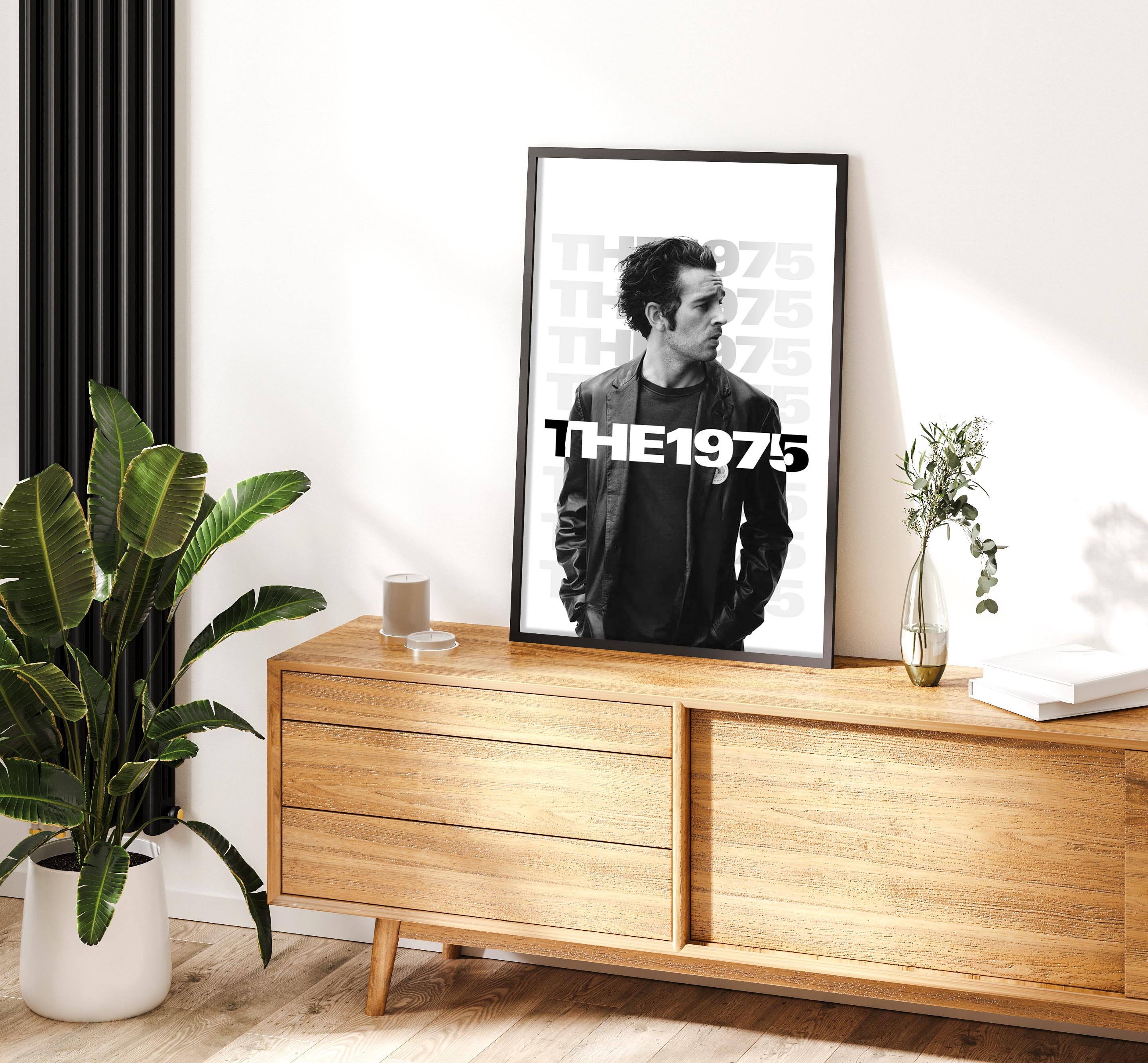 The 1975 Fully Printed Matty Healy Poster For Music Wall Decor