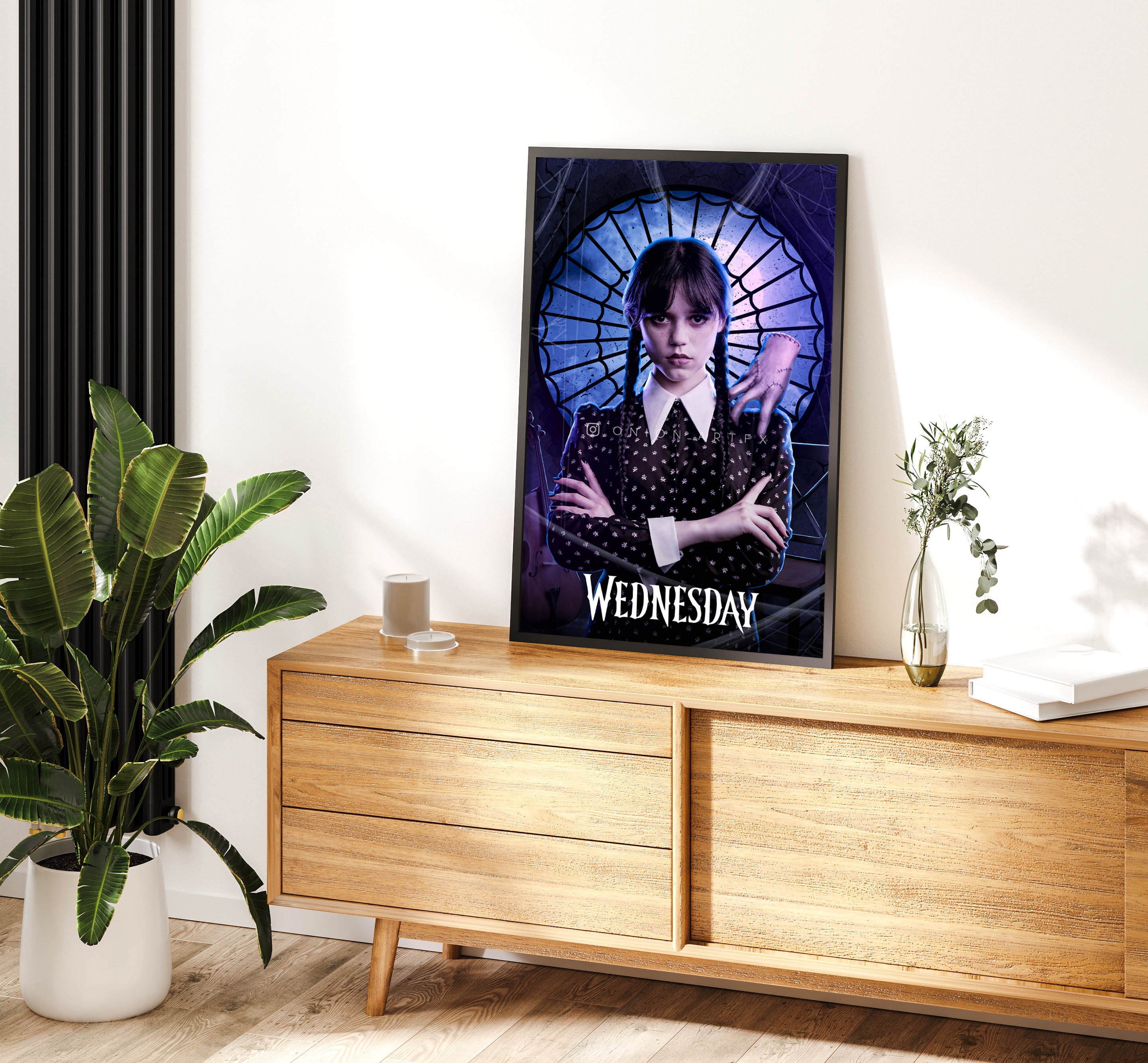 Wednesday Poster, Wednesday Addams Downloadable Art sold by Сергей ...