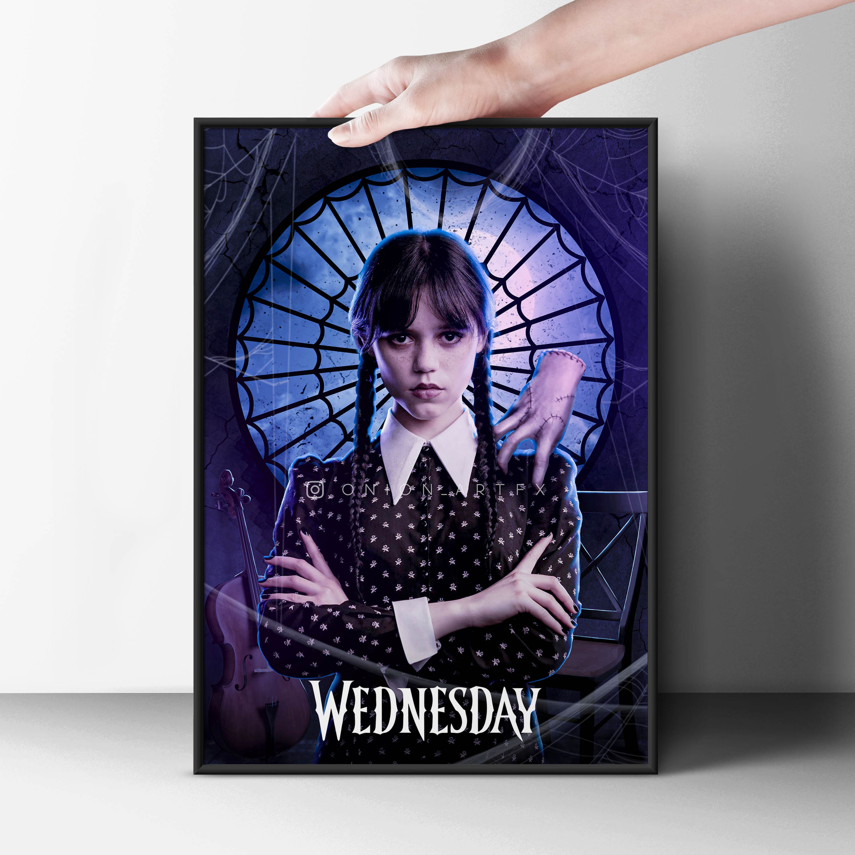 Wednesday Poster, Wednesday Addams Downloadable Art sold by Сергей ...