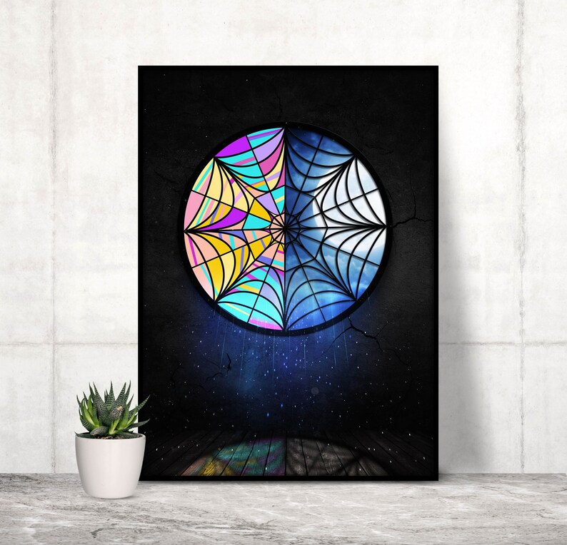 Nevermore Academy Window Poster, Fully Printed Wednesday Addams Poster ...