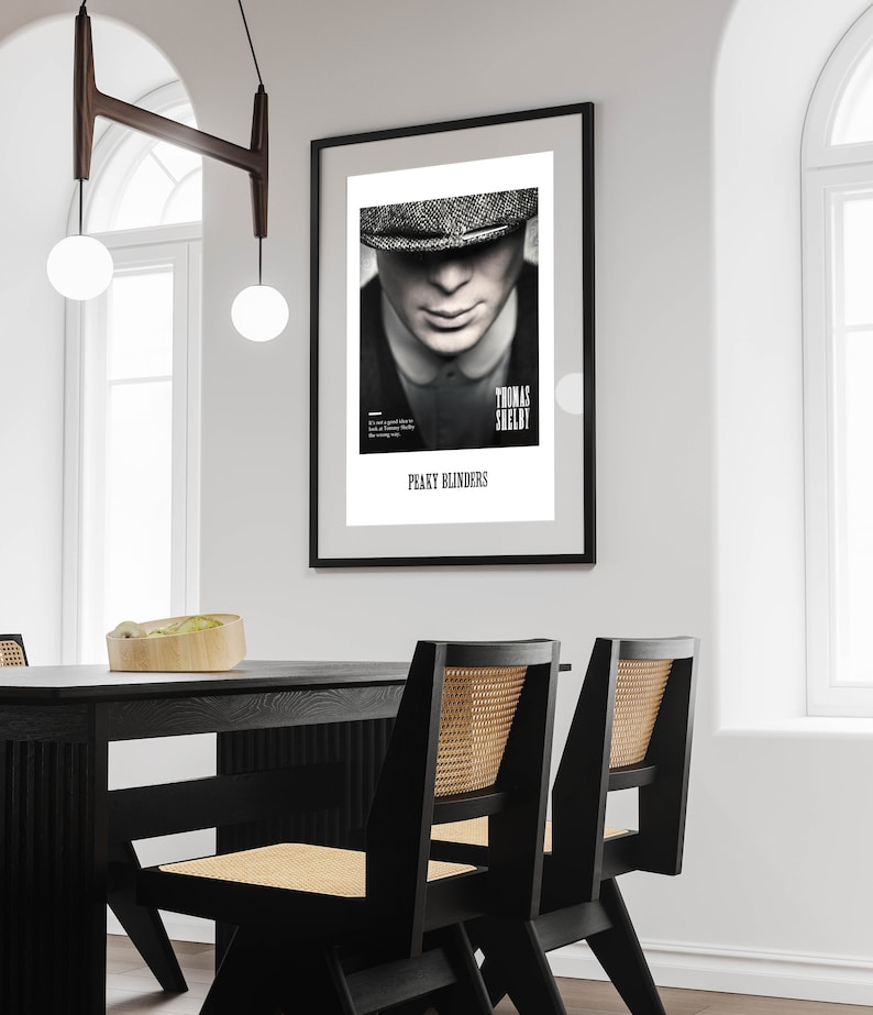 Tommy Shelby Peaky Blinders Poster, Fully Printed Peaky Blinders Poster ...